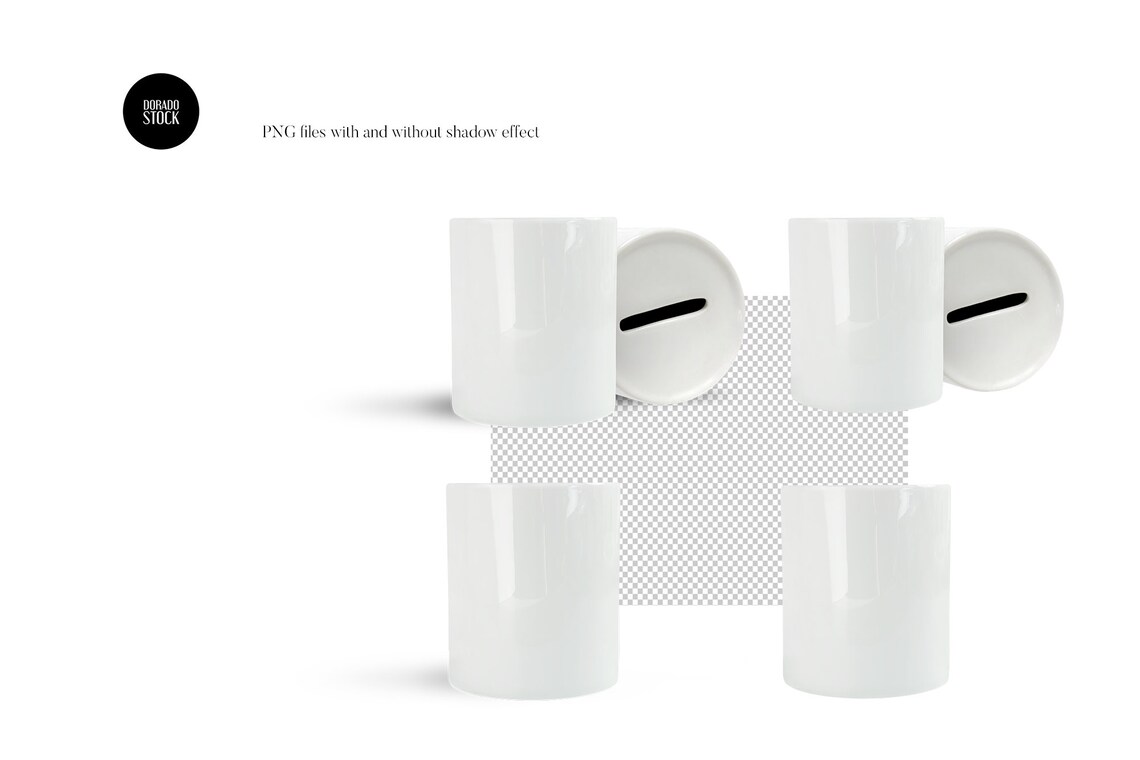 Sublimation Coin Bank Mockup / PSD PNG JPG Files Included | Etsy