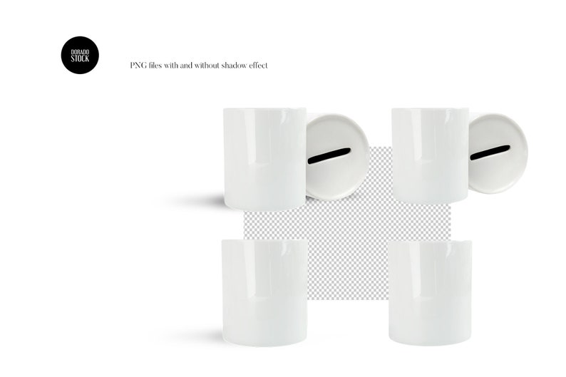 Sublimation Coin Bank Mockup / PSD PNG JPG Files Included | Etsy