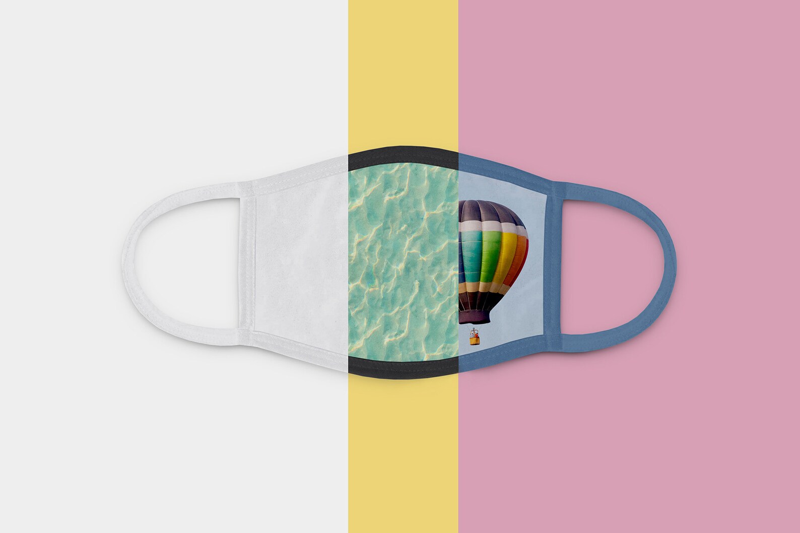 Sublimation Face Mask Mockup / PSD PNG JPG Files Included - Etsy