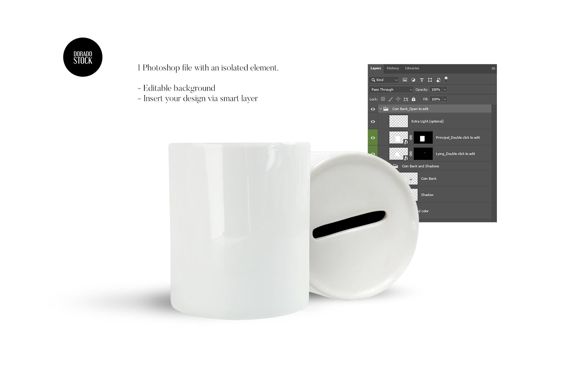 Sublimation Coin Bank Mockup / PSD PNG JPG Files Included - Etsy UK