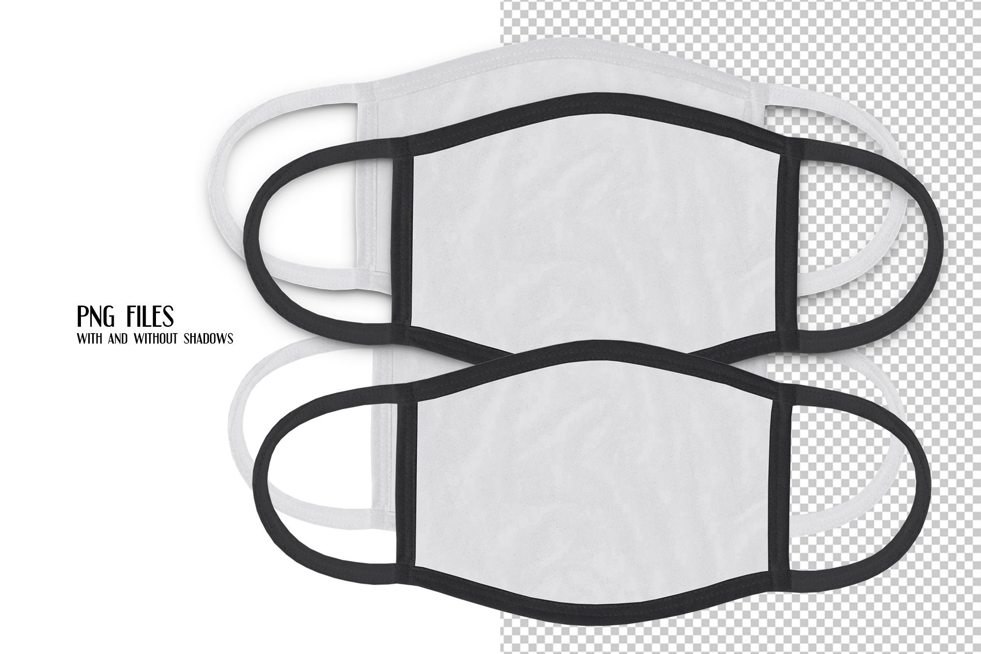 Sublimation Face Mask Mockup / PSD PNG JPG Files Included - Etsy