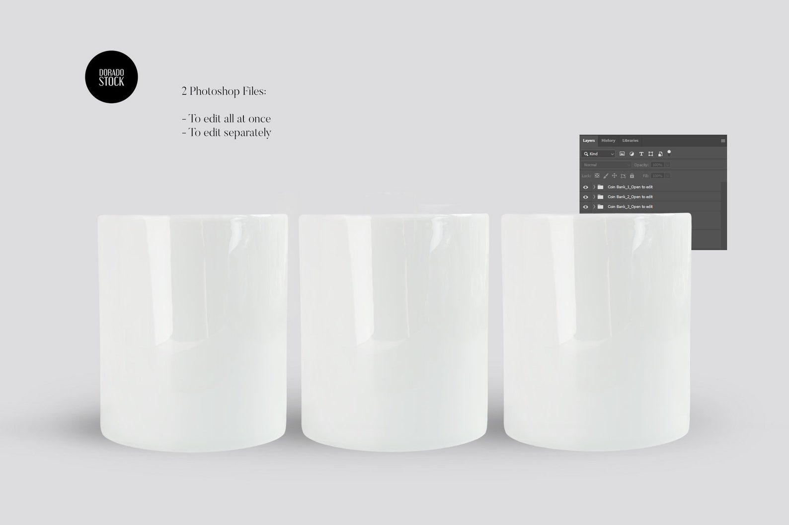 Sublimation Coin Bank Mockup / PSD PNG JPG Files Included | Etsy