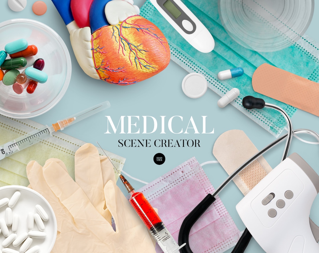 Medical Scene Creator / Isolated Files / PNG and PSD File - Etsy