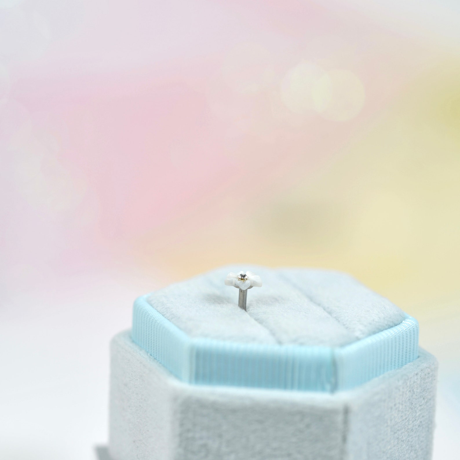 16G Tiny Shell Flower Stud Earring Helix Conch Cartilage Ear - Etsy