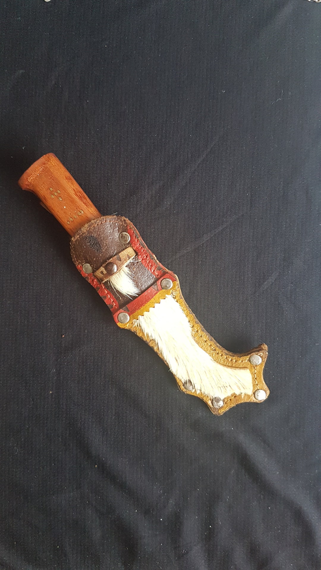 Duodji Sámi Knife Puukko With Details of Reindeer Fur and - Etsy Canada