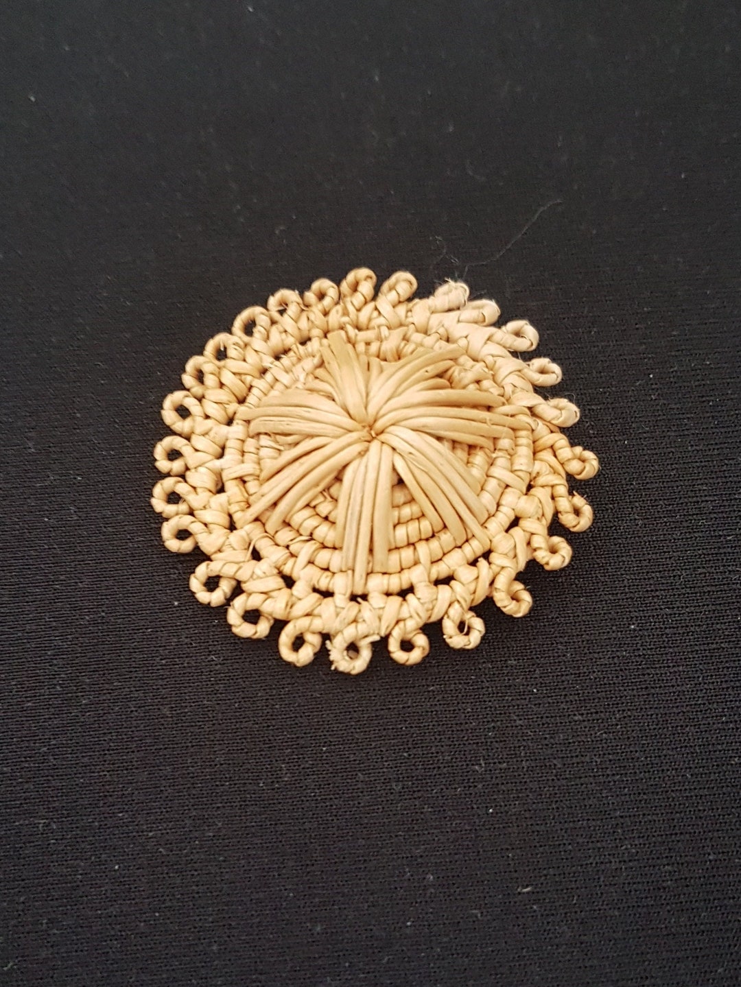 DUODJI Collectible Sámi Craft Birch Root Rotslöjd Weaved Brooch by ...