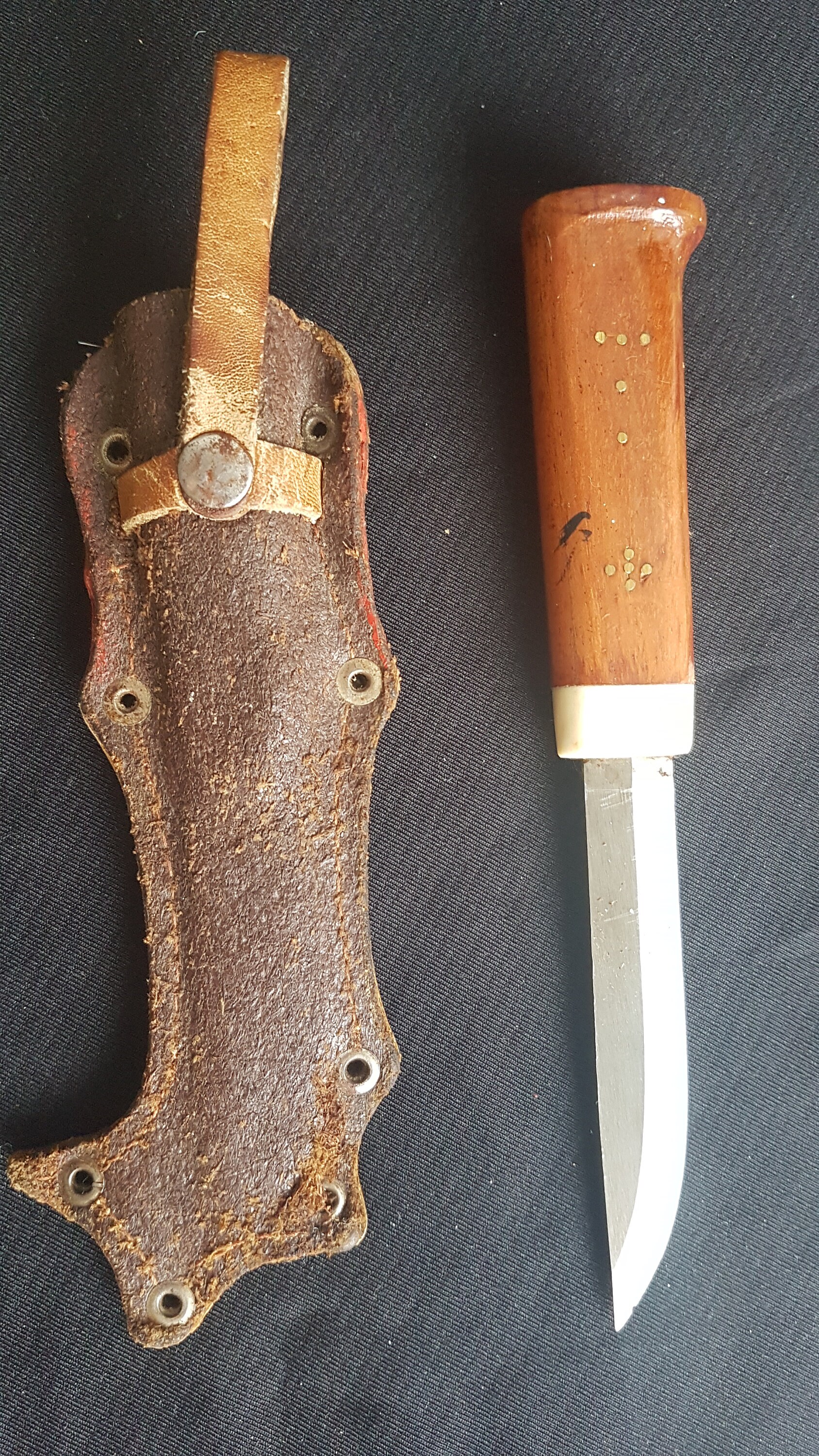 Duodji Sámi Knife Puukko With Details of Reindeer Fur and - Etsy Canada