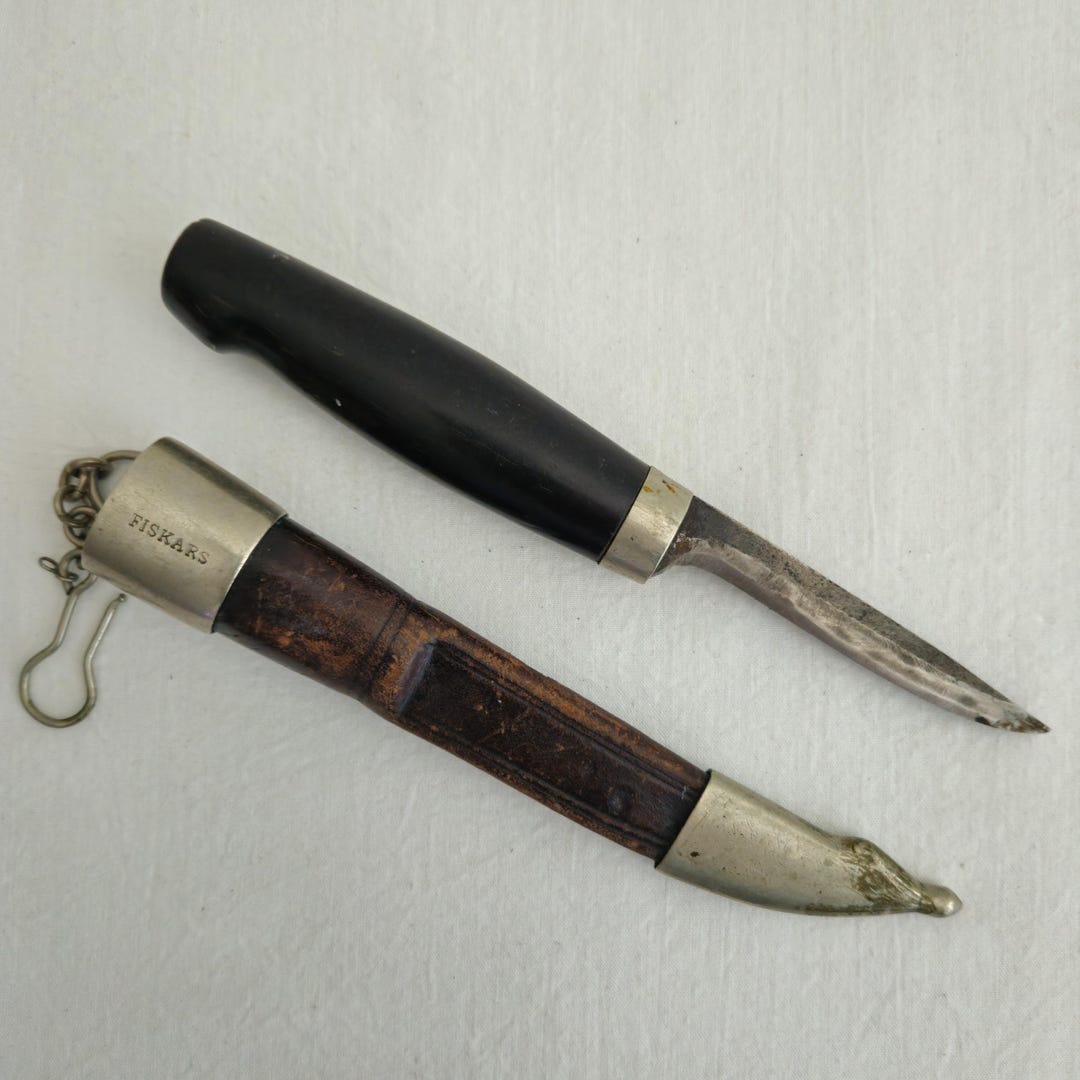 Old Handmade Fiskars Knife Puukko From Finland - Etsy