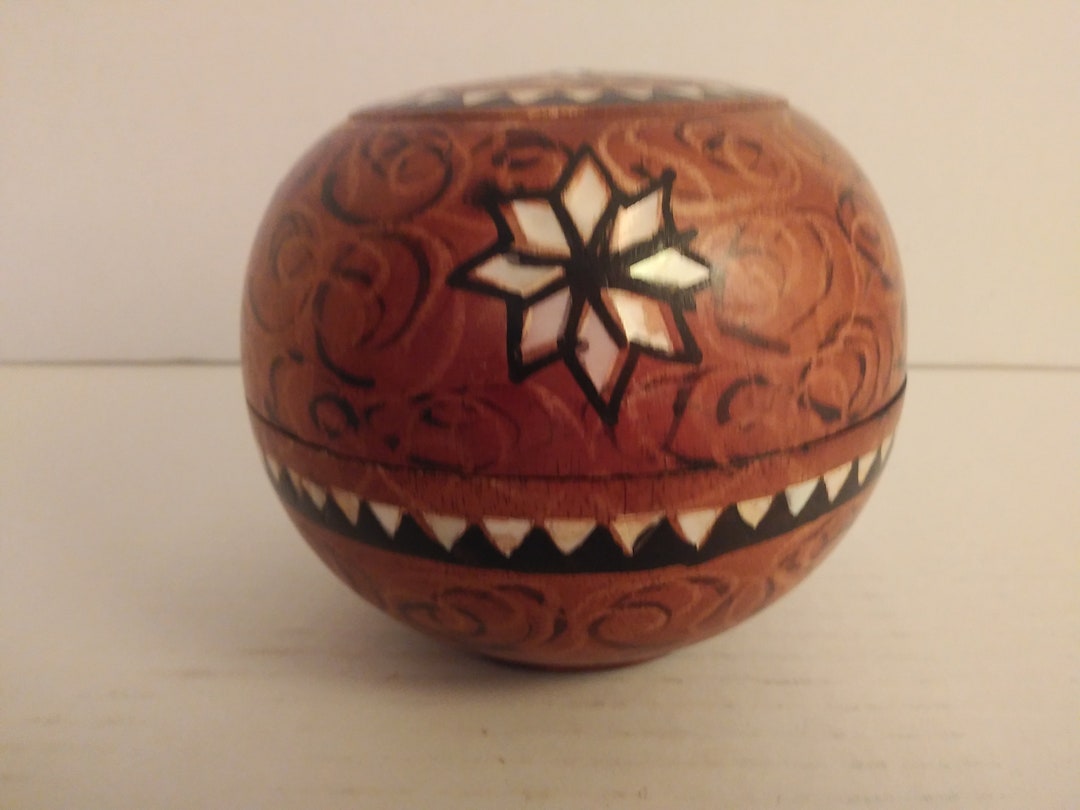 Tibetan Style Tsampa Container or Box - Etsy