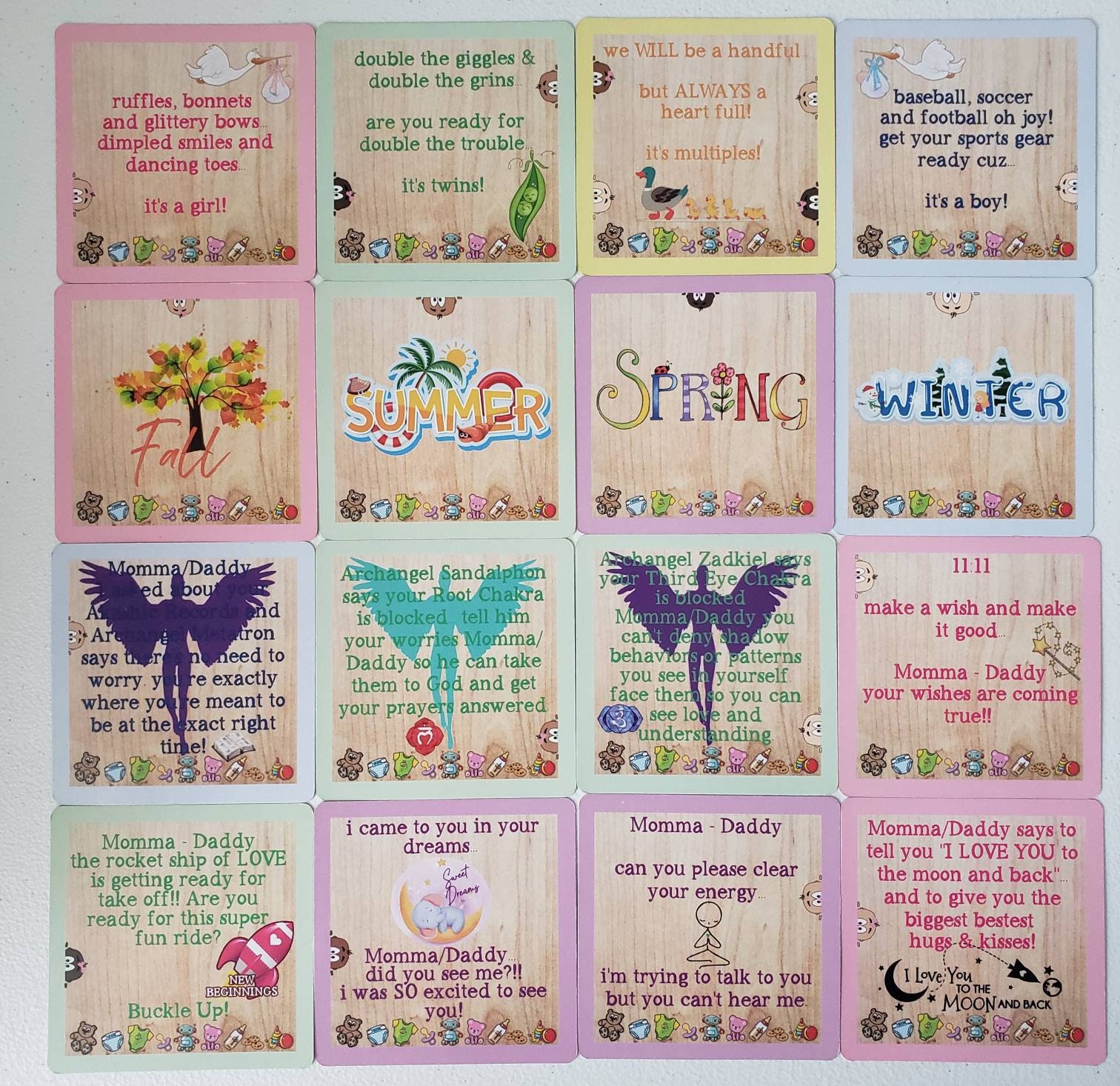 Baby Says Spirit Baby Messages Oracle Deck PRE-ORDER - Etsy