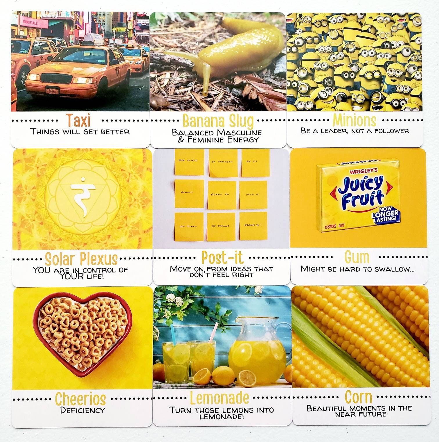 YELLOW Oracle Deck PRE-ORDER - Etsy