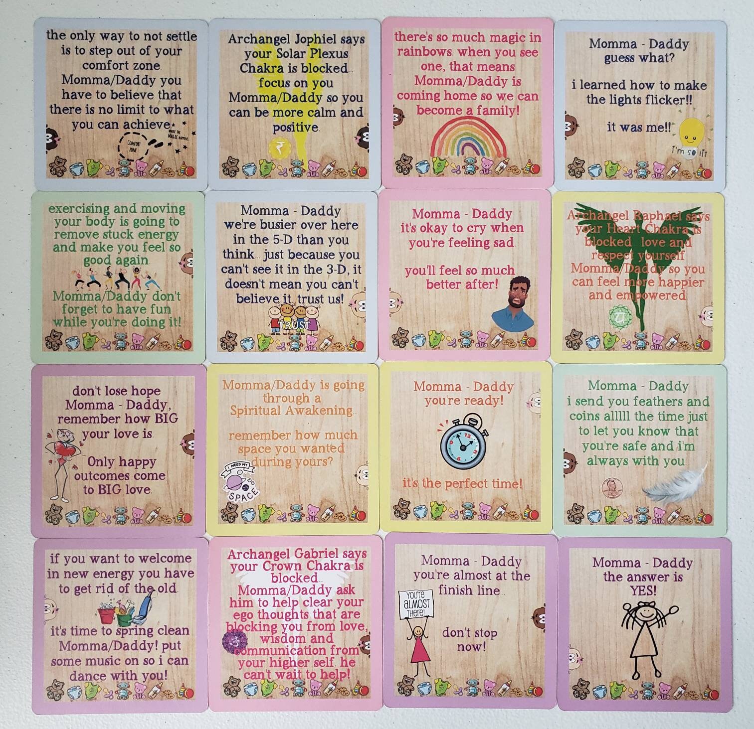 Baby Says Spirit Baby Messages Oracle Deck PRE-ORDER - Etsy