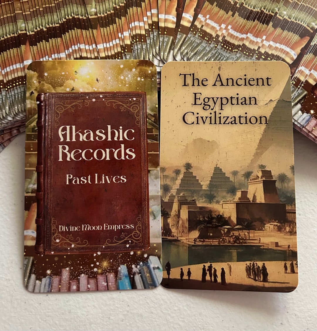Akashic Records Past Lives Oracle Deck [110 Cards] - Etsy UK