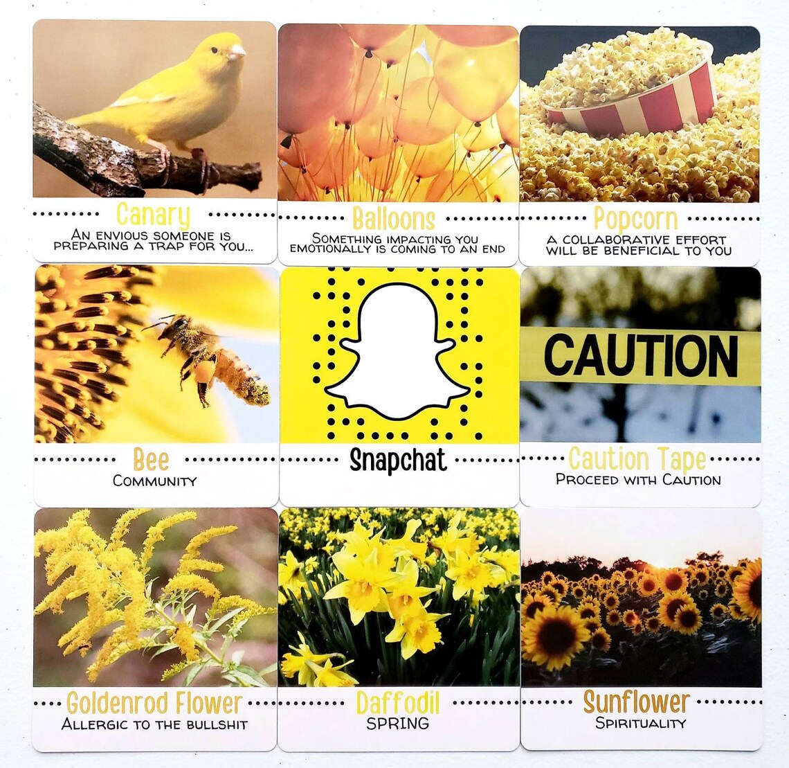 YELLOW Oracle Deck PRE-ORDER - Etsy