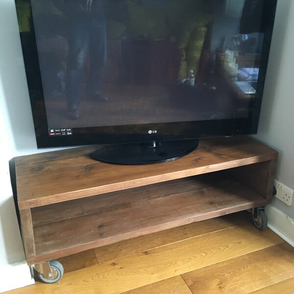 Rustic Tv Stand - Etsy UK