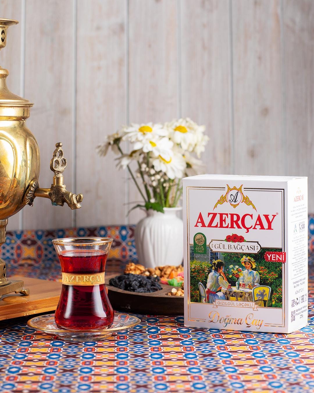 Azercay Buket Large Leaf Black Pure Natural Traditional Azerbaijan Tea ...