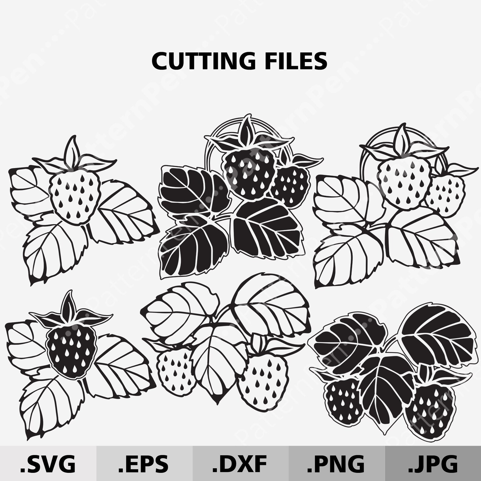 Strawberry Bundle Svg. Summer Bundle SVG Files for Cricut. - Etsy