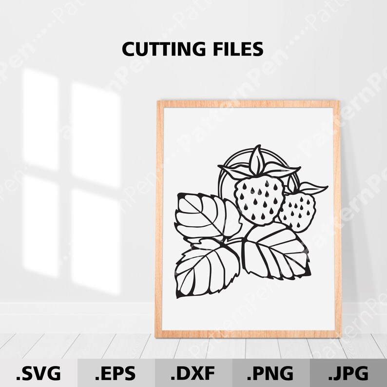 Strawberry SVG Files for Cricut. Berry Svg Dxf. Fruit Cut | Etsy