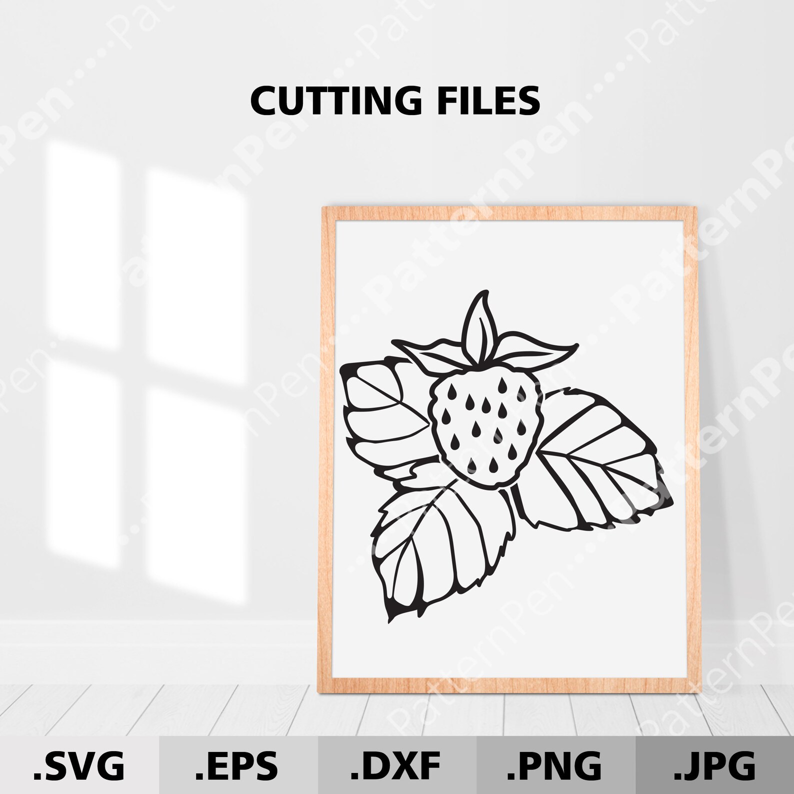 Strawberry SVG files for Cricut. Berry svg. Strawberry cow. | Etsy