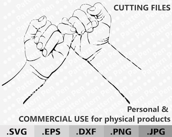 Pinky Promise Svg - Etsy