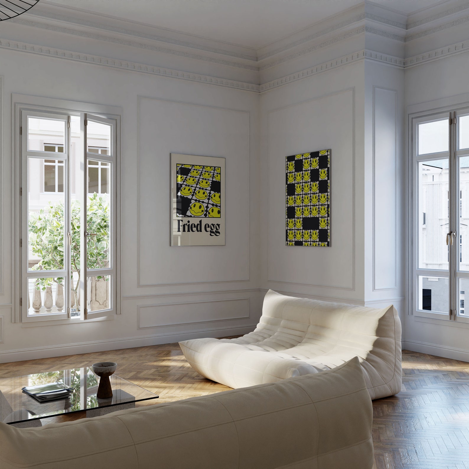 Aesthetic Room Decor, Smiley Room Decor, Trippy Decor, Digital Download ...