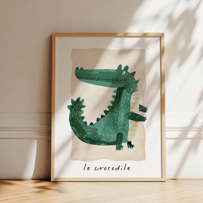 Crocodile Print - Etsy