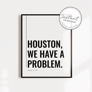 Houston We Have A Problem | Apollo 13 | Movie Quote | BOTH COLORS ...