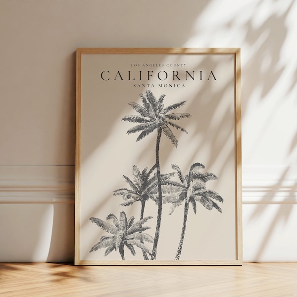California Poster - Etsy