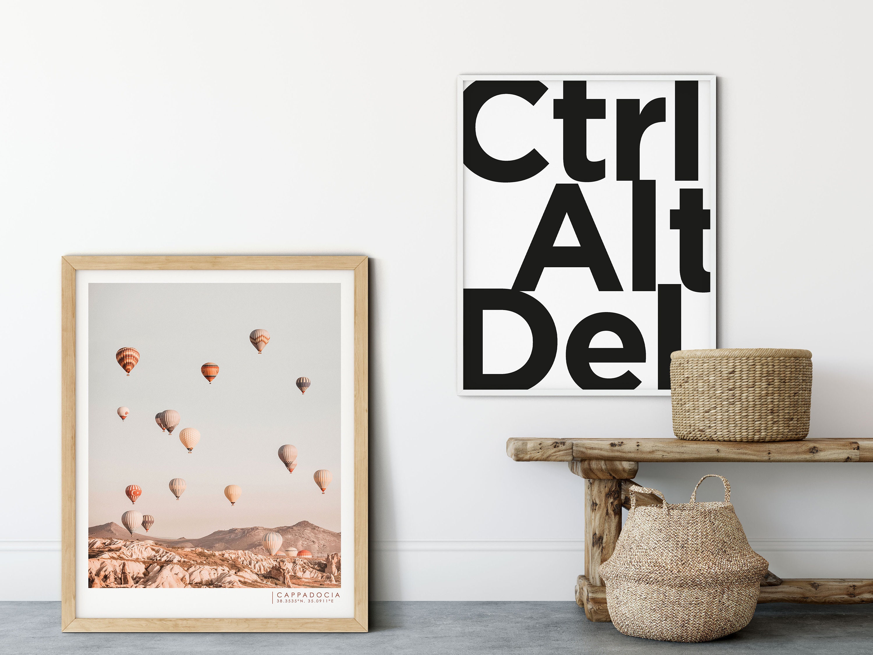 Ctrl, Alt Del, Keyboard Keys Poster, Nerd Geek, Computers Print ...
