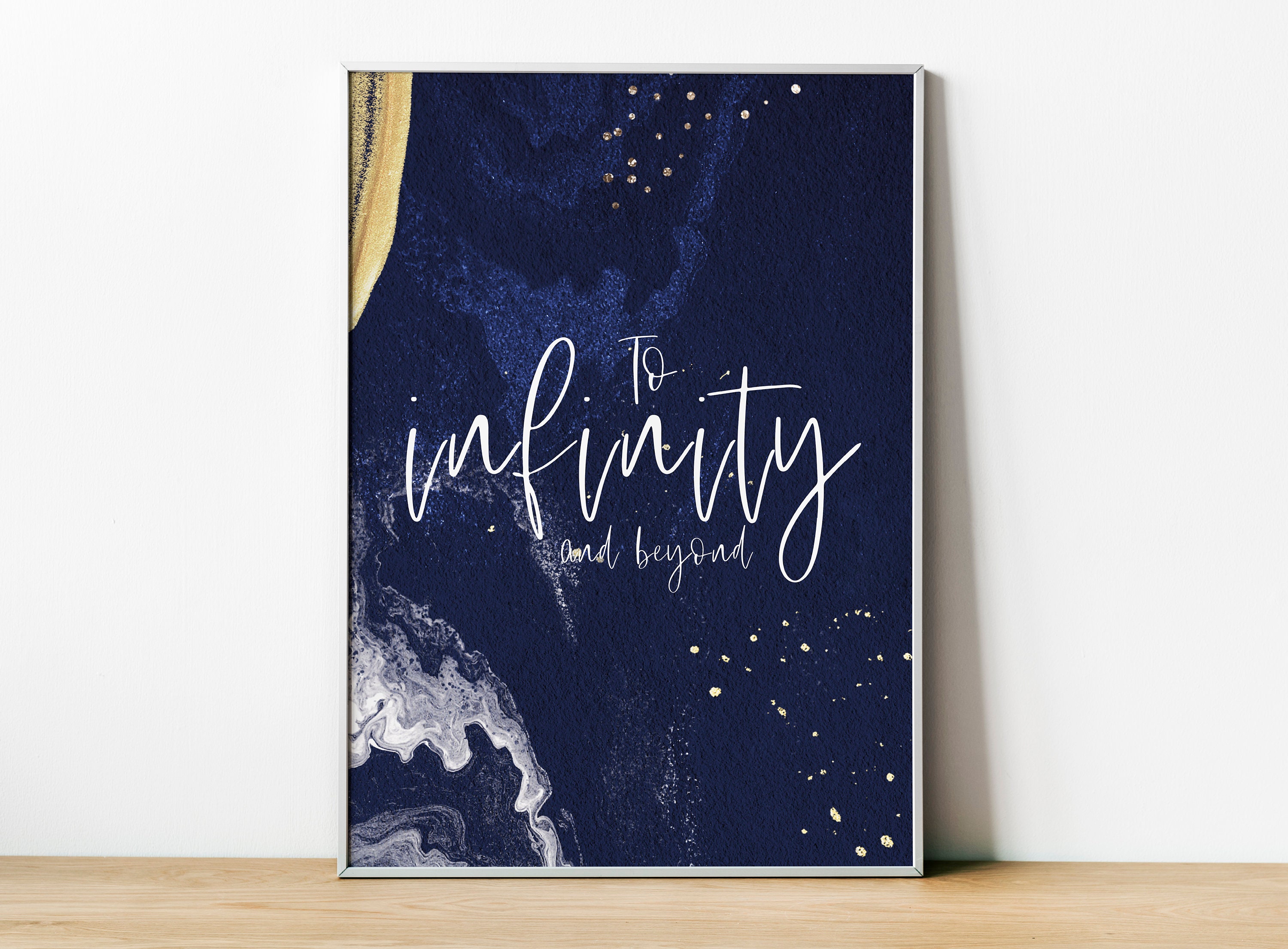 To Infinity And Beyond Poster