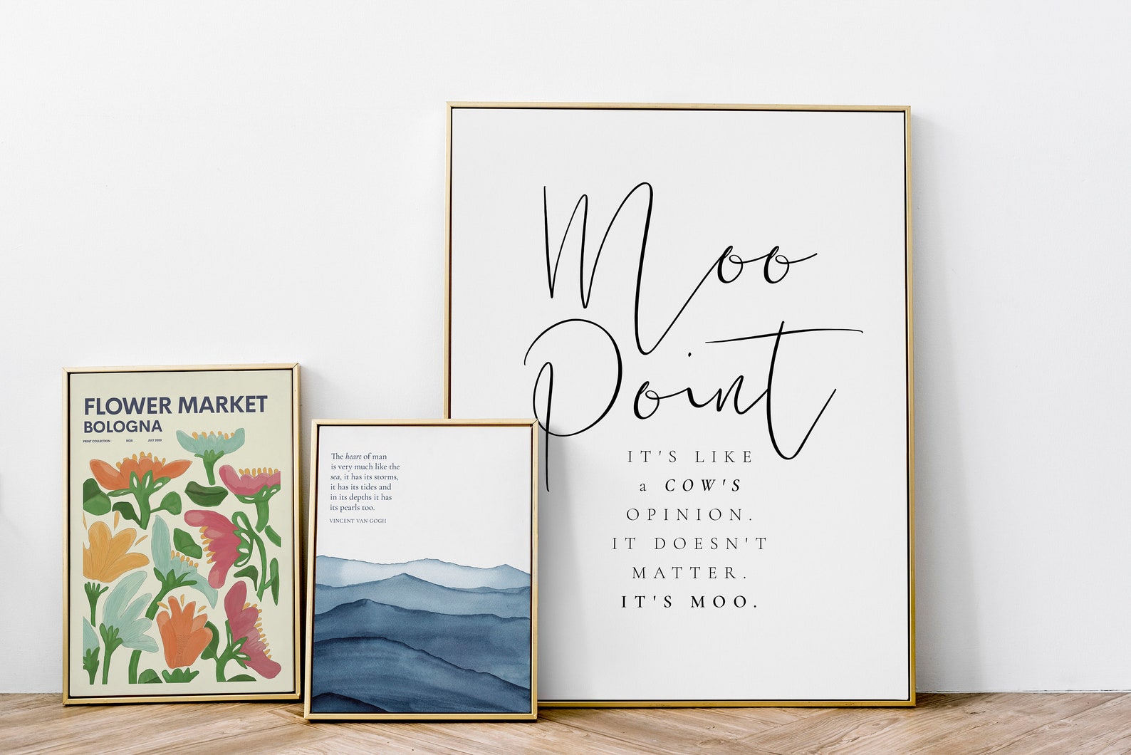 Moo Point, FRIENDS Definition Print, Friends TV Show Poster, Moo Point ...