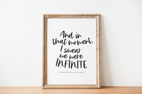 And In That Moment I Swear We Were Infinite Background