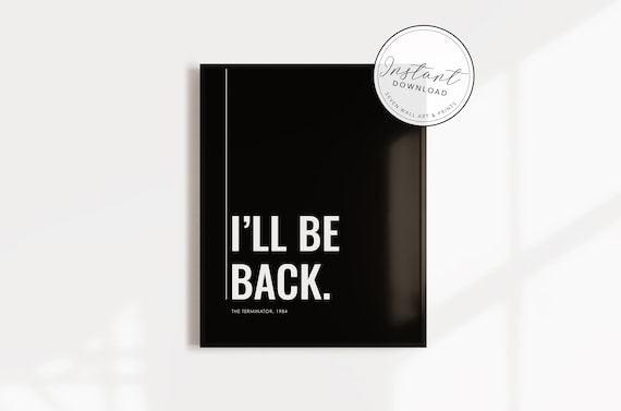 Ik Kom Terug Quotes Ik Kom Niet Terug Stickers | Unieke Designs