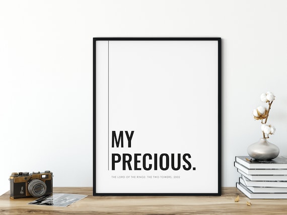 My Precious the Lord of the Rings the Two Towers Movie | Etsy