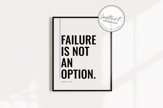 Apollo 13 Failure Is Not An Option