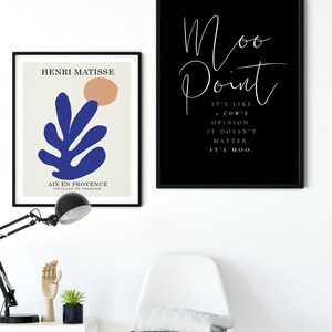 Moo Point, FRIENDS Definition Print, Friends TV Show Poster, Moo Point ...