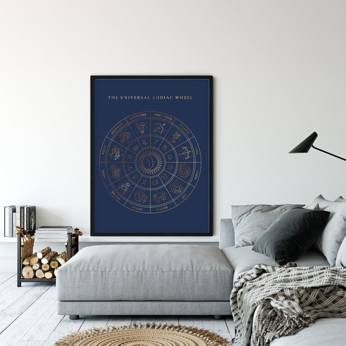 Constellations Chart Poster Astrology Map Astral Chart - Etsy