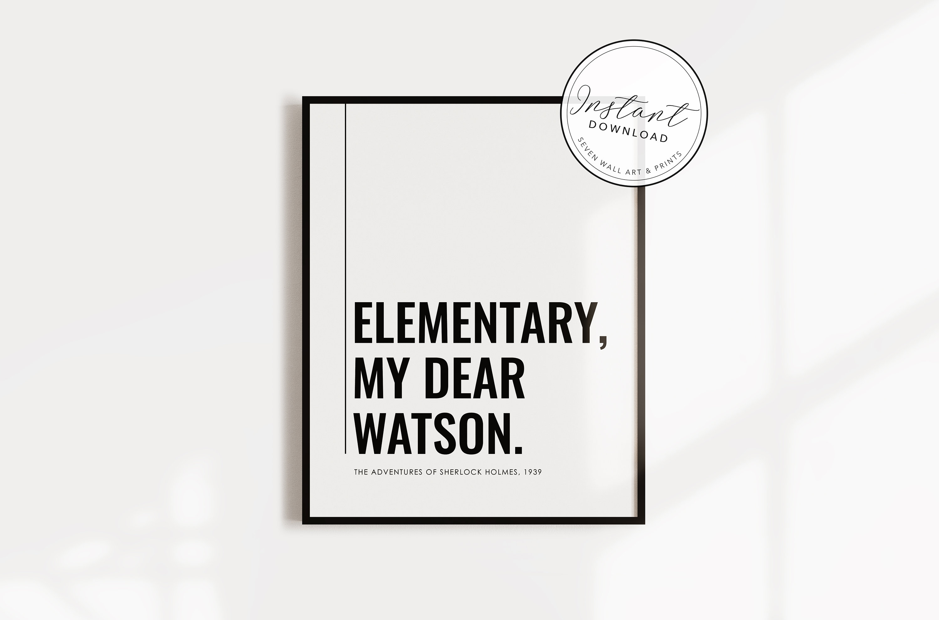 Sherlock Holmes Elementary My Dear Watson