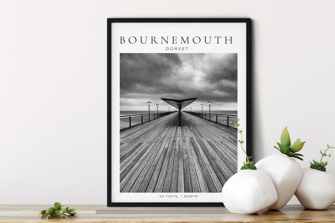 Bournemouth Pier, Beach Art Photography, Bournemouth Coordinates ...