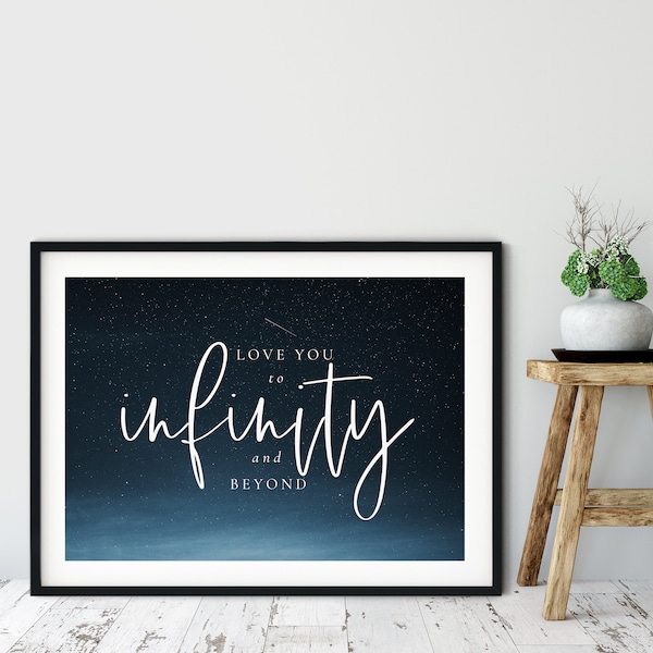 Infinity Quote - Etsy