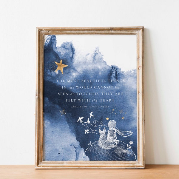 Little Prince Quotes - Etsy