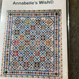 Annabelle's Wish Quilt Pattern - Etsy