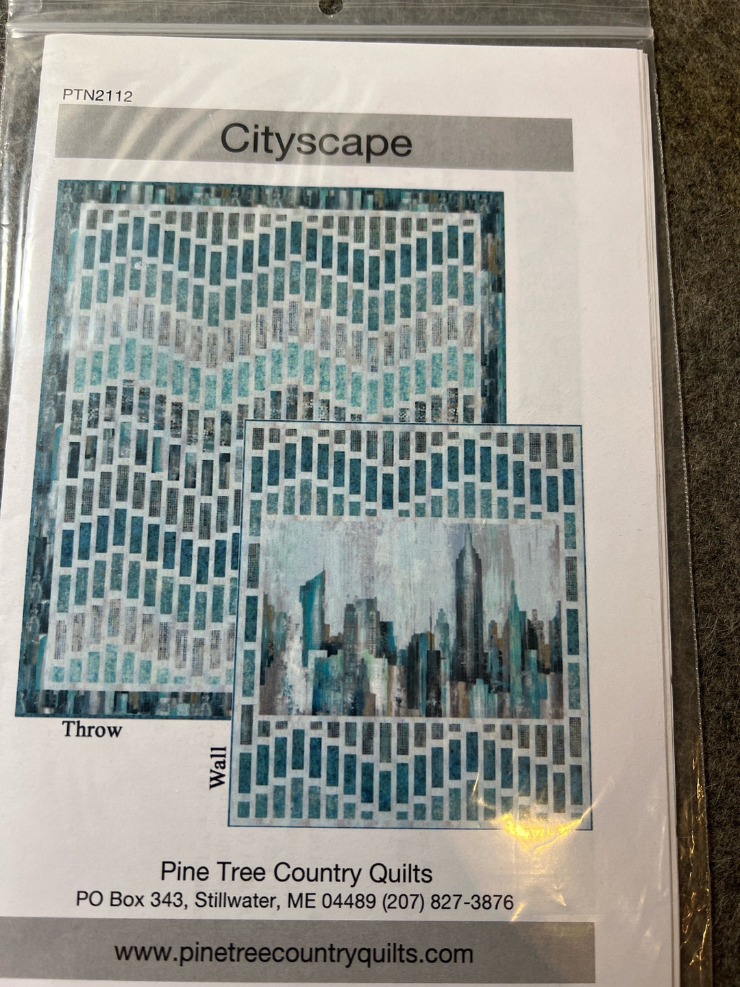 Cityscape Quilt Pattern - Etsy