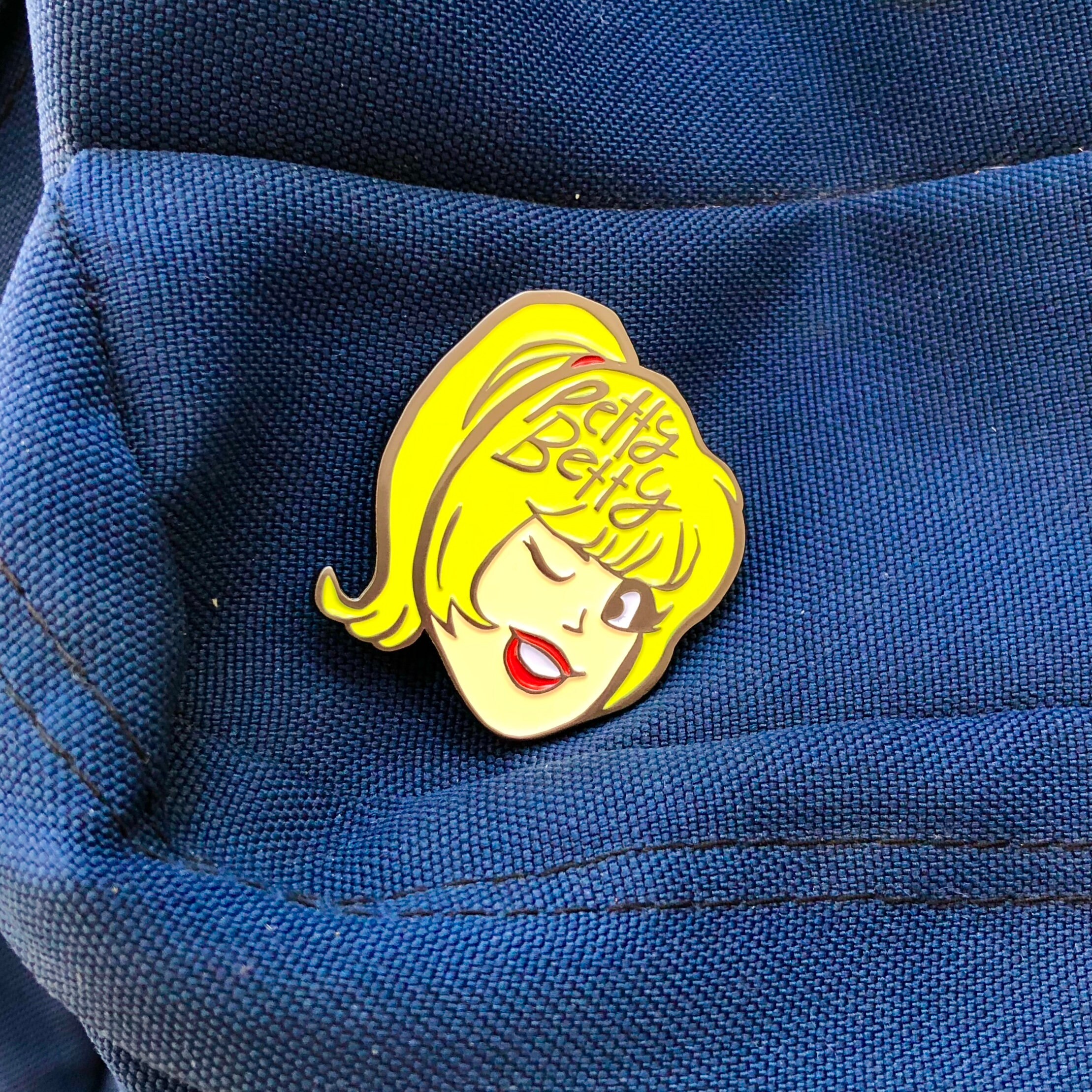 Petty Betty Soft Enamel Pin Betty Cooper Riverdale Archie - Etsy