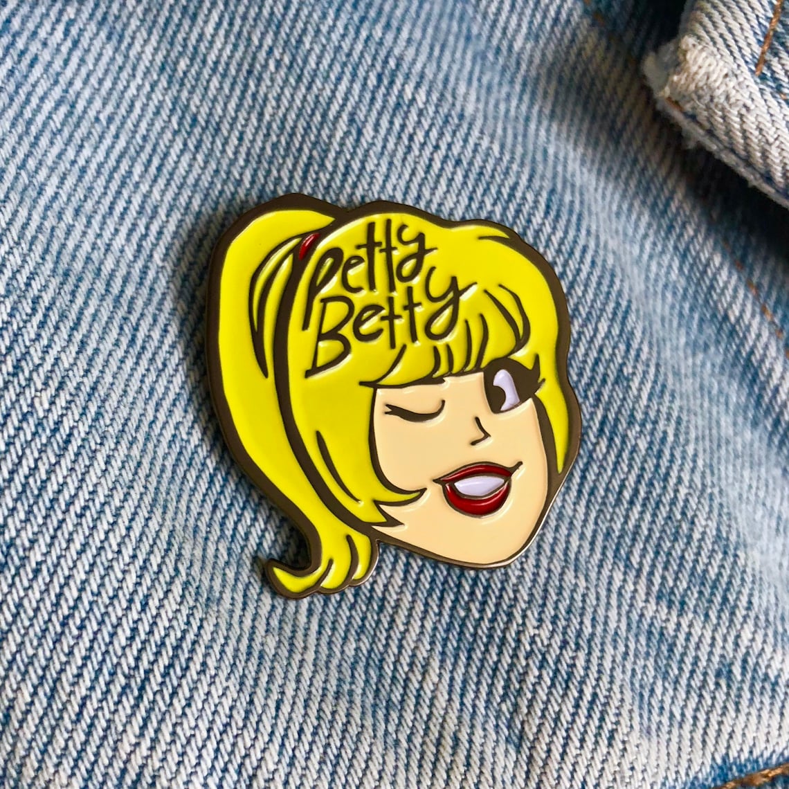 Petty Betty Soft Enamel Pin Betty Cooper Riverdale Archie - Etsy