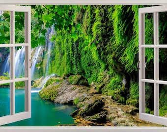 Window wall decal | Etsy