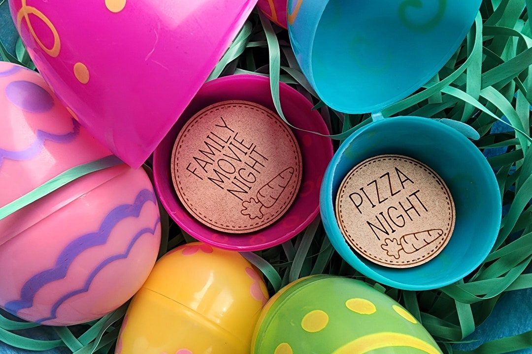 Set of 15 Easter Egg Hunt Tokens Egg Hunt Tokens Easter Egg Tokens ...