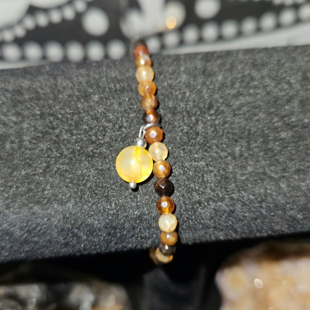 Amber Bracelet Known for Calmness/stability and Good Luck Charm - Etsy