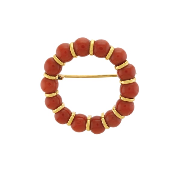 Coral Pin - Etsy