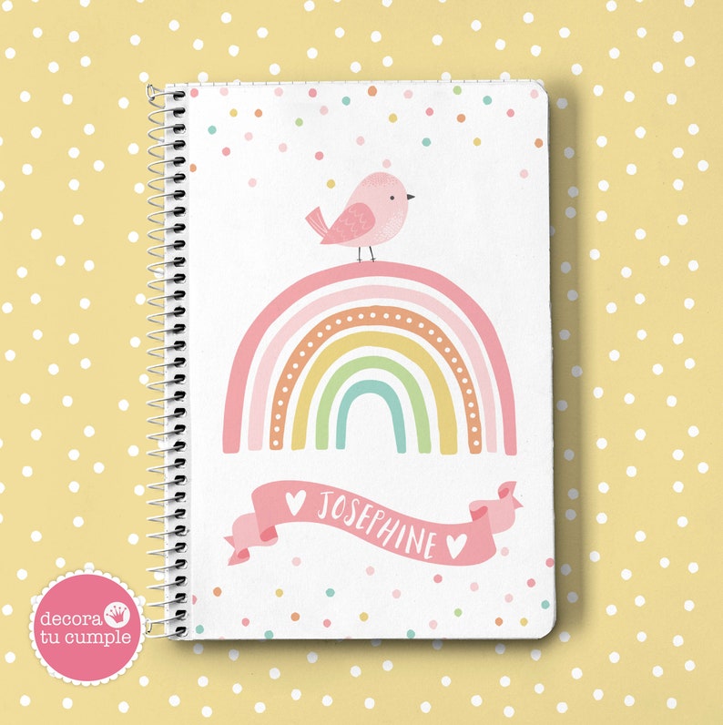 Boho Rainbow Pastel Colors Digital Papers and Cliparts - Etsy